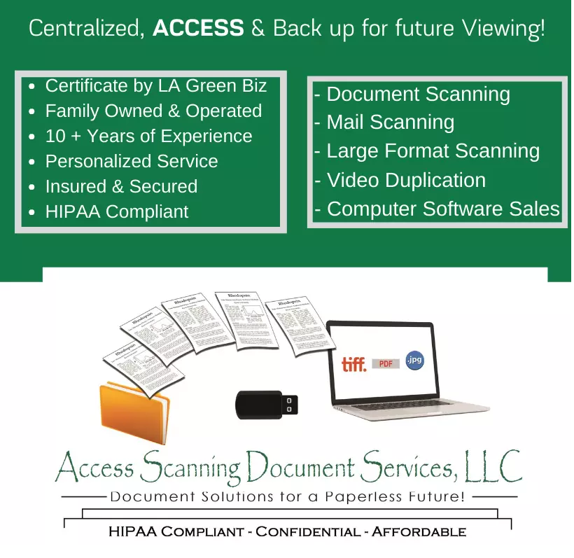 Mail Document Scanning Services (Mailroom)